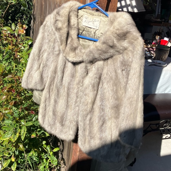 royal furs | Jackets & Coats | Fur Cape | Poshmark